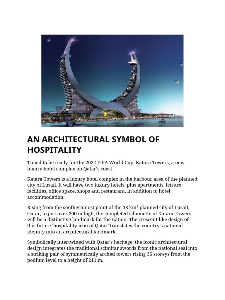 An Architectural Symbol of Hospitality | PDF