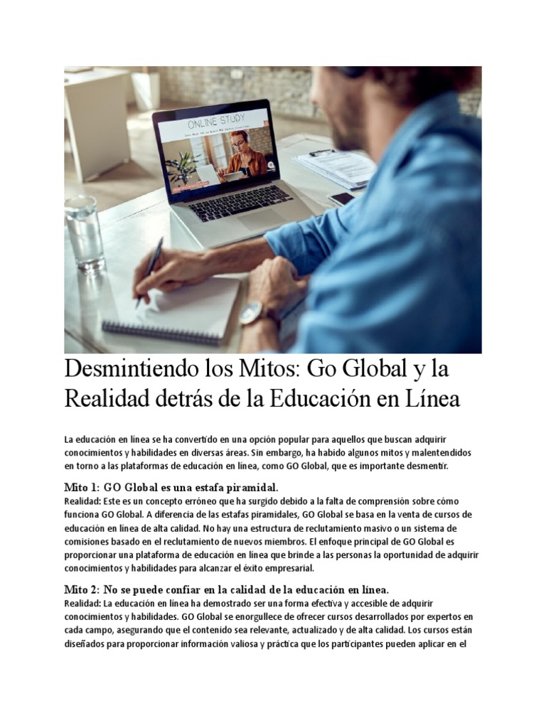 GO Global No Es Una Estafa: Un Análisis Objetivo de La Plataforma de ...