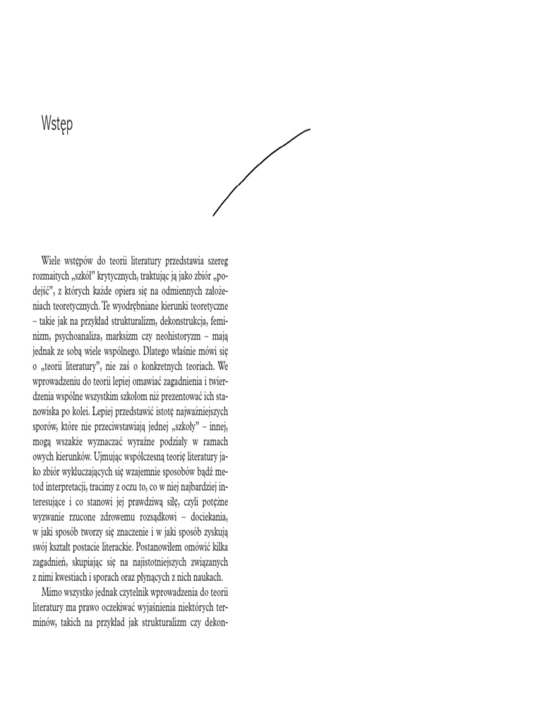 Culler - Teoria Literatury | PDF