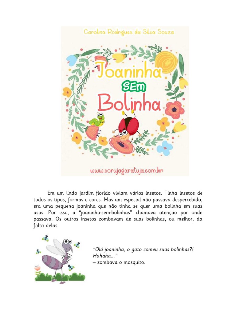 Joaninha Sem Bolinha | PDF