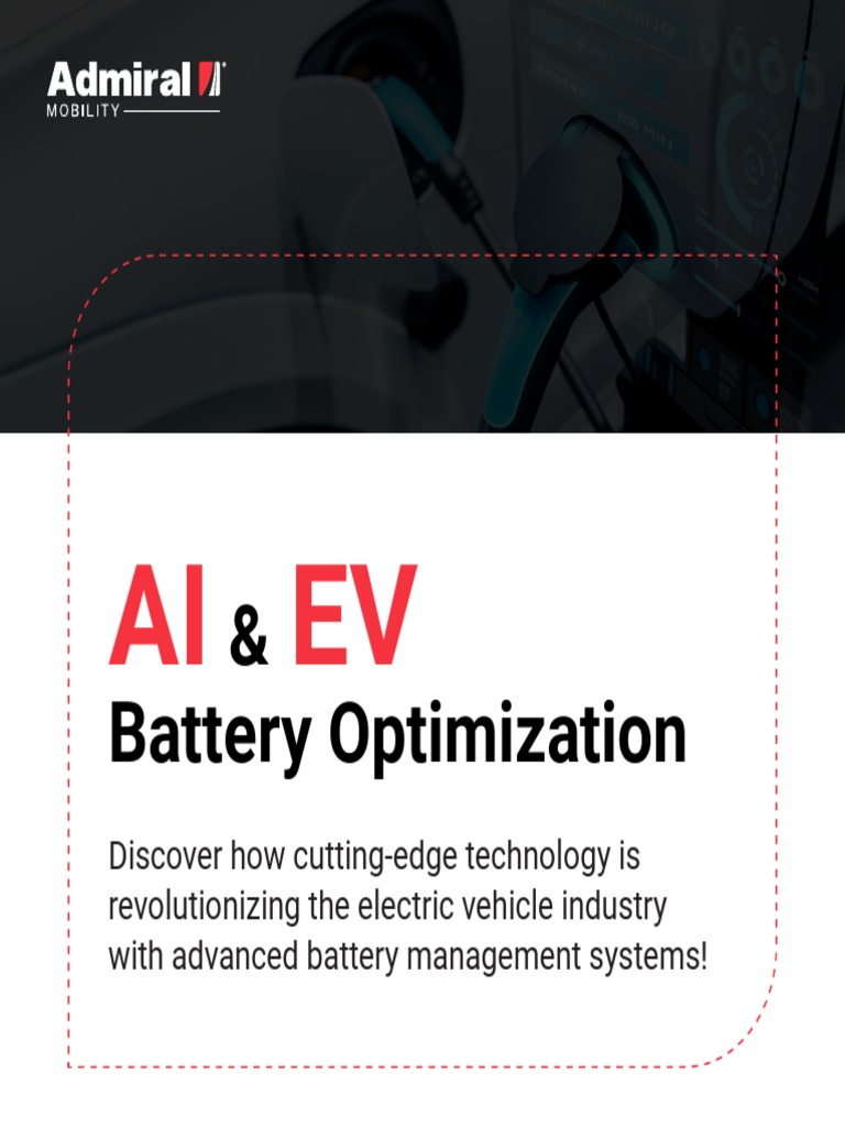 AI & EV-Battery Optimization | PDF AI & EV-Battery Optimization | PDF