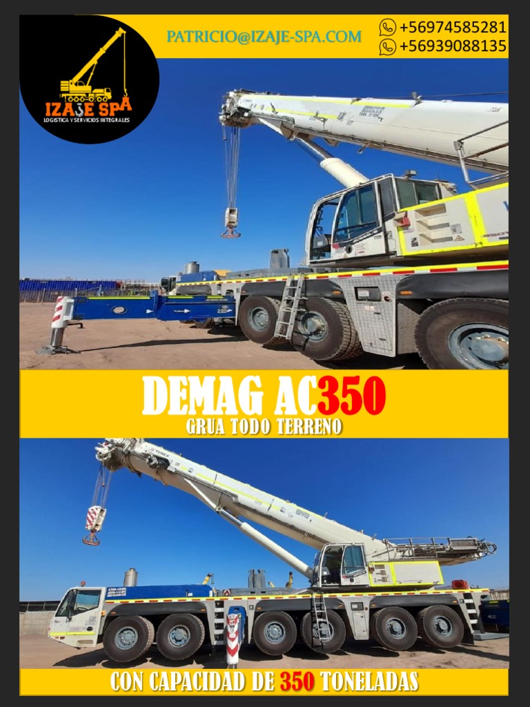 Presentación Demag Ac350 | PDF