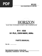 Elgi EG SERIES MANUAL | PDF | Valve | Electric Motor