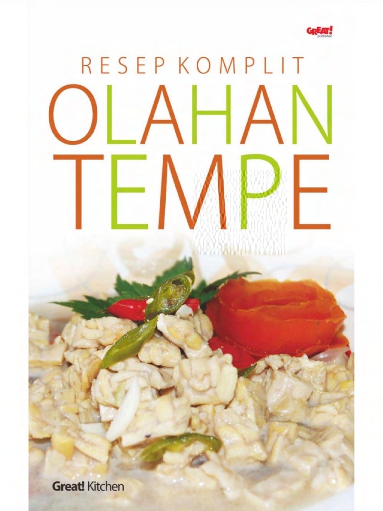 Resep Komplit Olahan Tempe | PDF