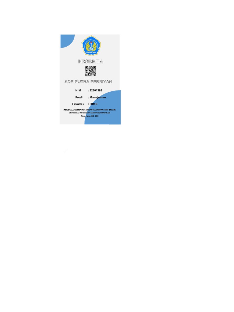 Basic ID Card Template | PDF