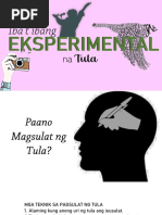 Module Sa Malikhaing Pagsusulat | PDF