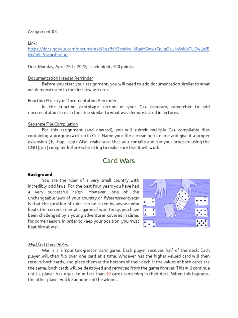 Assignment 08 Pdf Constructor Object Oriented Programming Programming