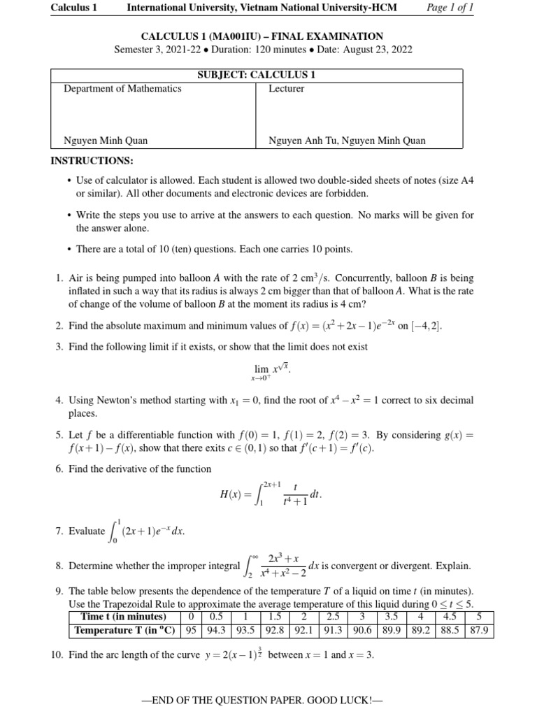 Cal1 Final August23 2022 | PDF