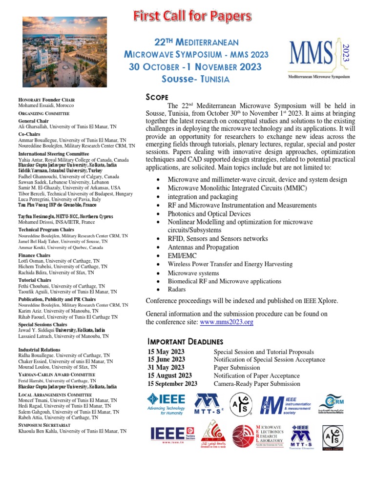 MMS2023 CFP | PDF