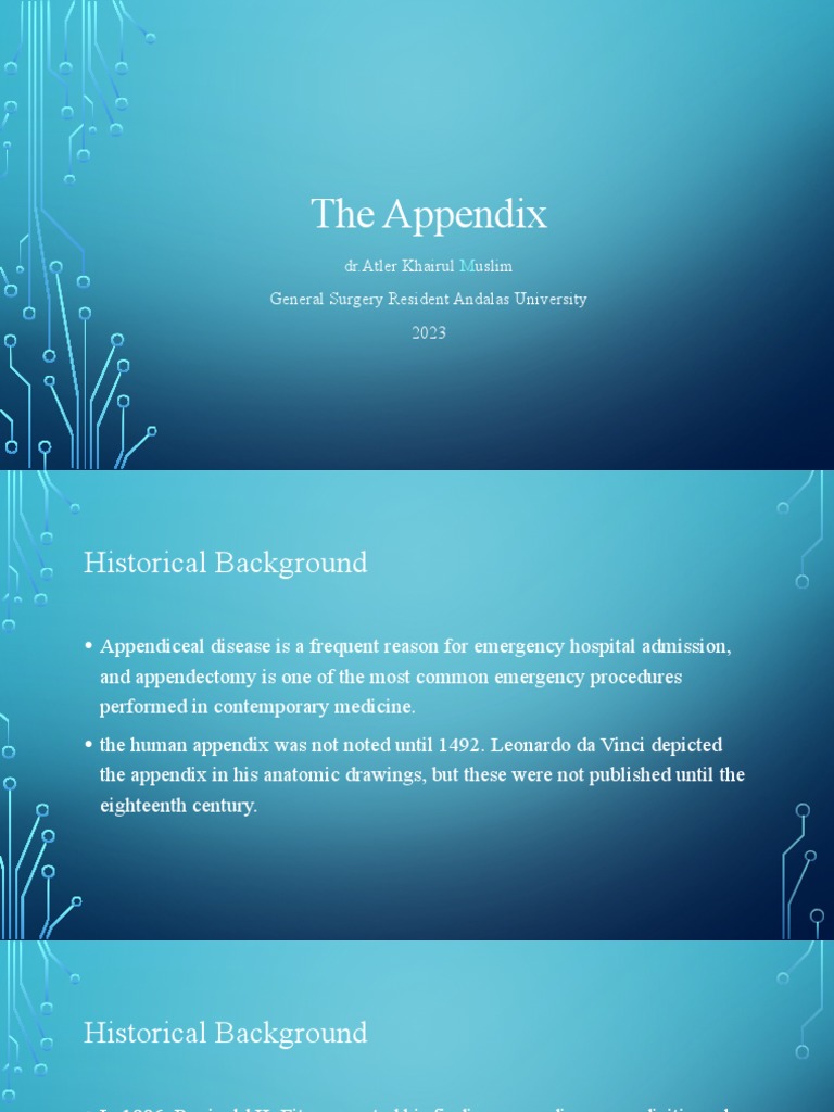 CHP 30 The Appendix | PDF | Epidemiology | Health Sciences