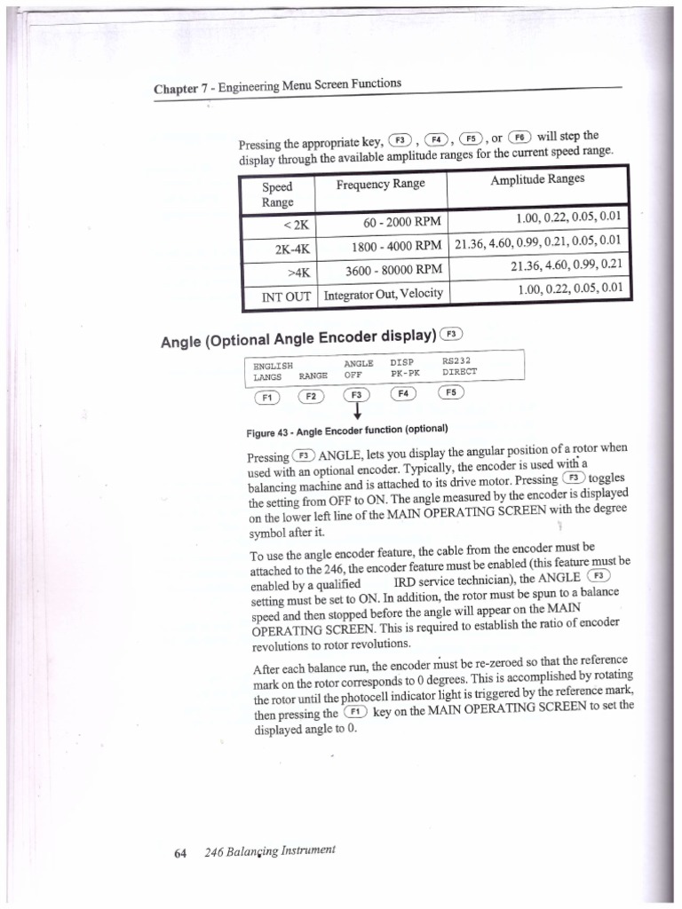 Balanceadora IRD 246 (Ingles) Parte 5 | PDF