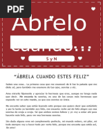 Cartas Abreme Cuando | PDF | Amor