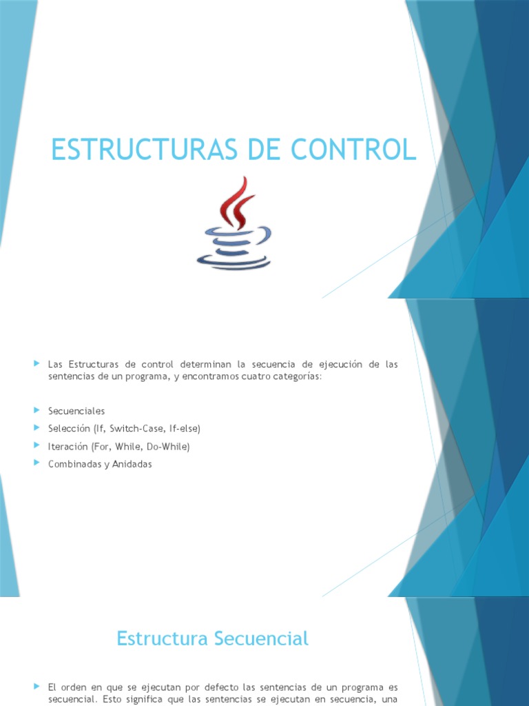 Estructuras de Control en Programación | PDF | Ingeniería Informática ...