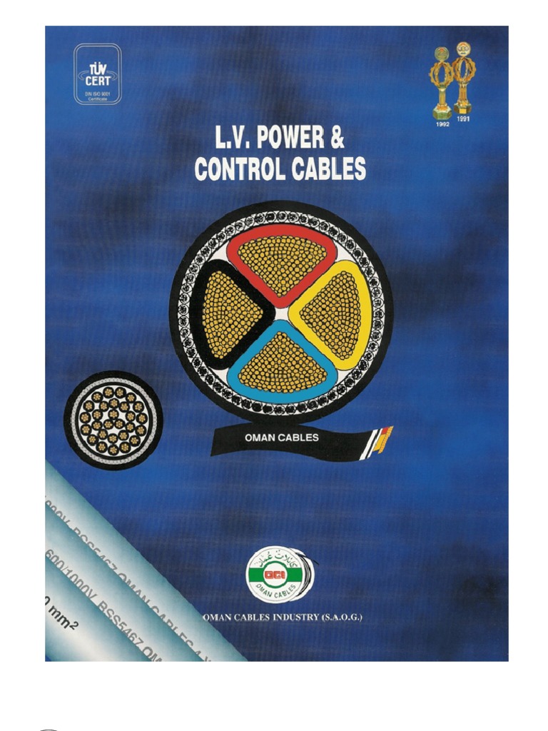 LV Power Control Cables | PDF