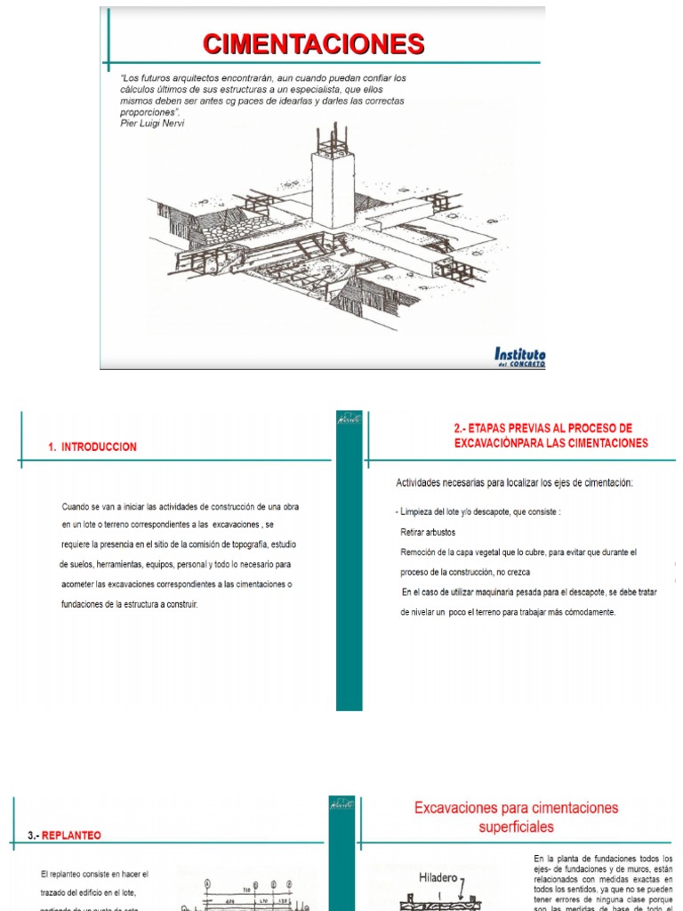CIMENTACIONES | PDF