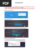 Acceso a Citrix desde Internet en Pemex | PDF | Sistemas Citrix | Internet
