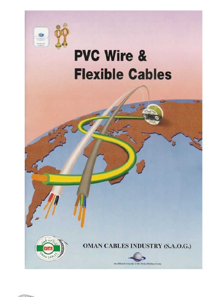 PVC Wiring and Flexible Cable Guide | PDF | Electrical Wiring ...