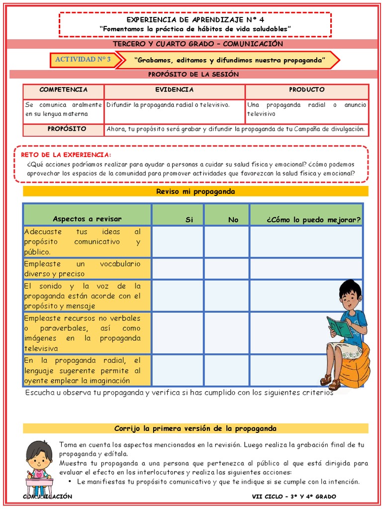 (3y4) 4 ACTIVIDAD DE COM #4 | PDF