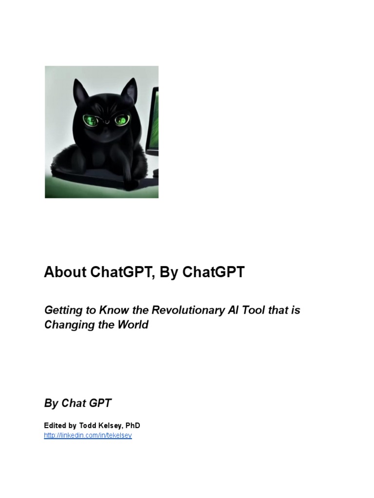About ChatGPT, by Chat GPT | PDF | Artificial Intelligence ...