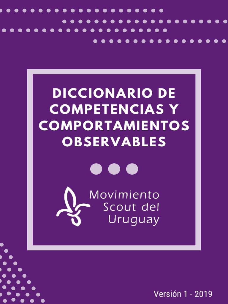 Diccionario de Competencias | PDF