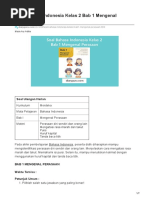 SOAL PKN Kelas 2 Bab 2 Aku Berprilaku Pancasila | PDF