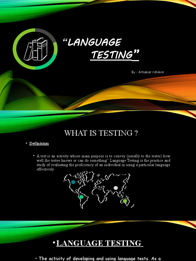 Language Testing | PDF