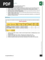 Cuaderno de Ejercicios Excel Básico | PDF | Microsoft Excel | Margen bruto