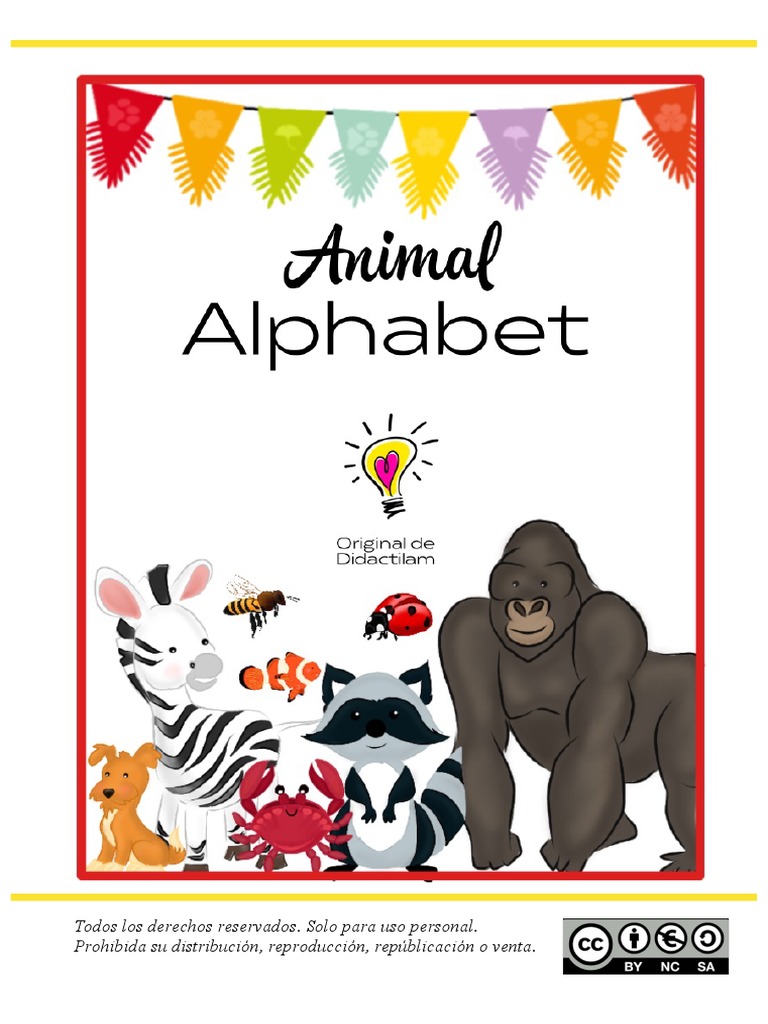 Animal Alphabet IMPRENTA | PDF