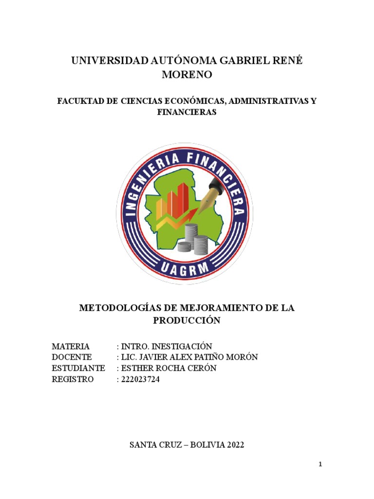 Metodologia de Mejoramiento Continuo | PDF | Lean Manufacturing | Business