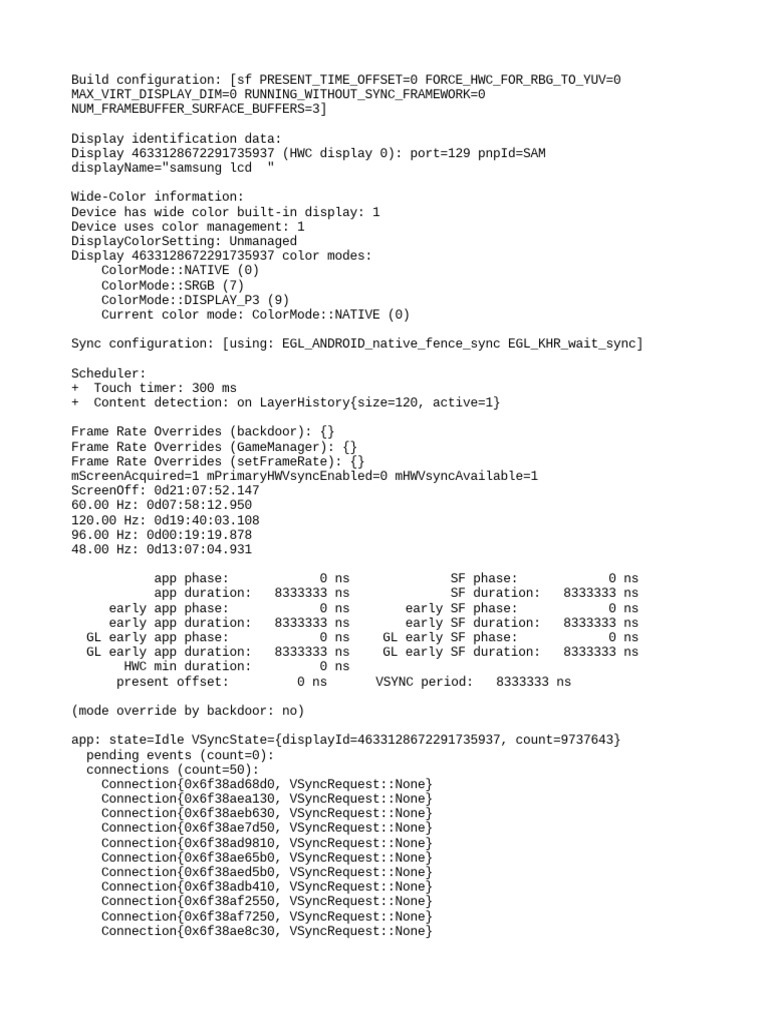 SF Dump | Download Free PDF | Display Technology | Computer Engineering