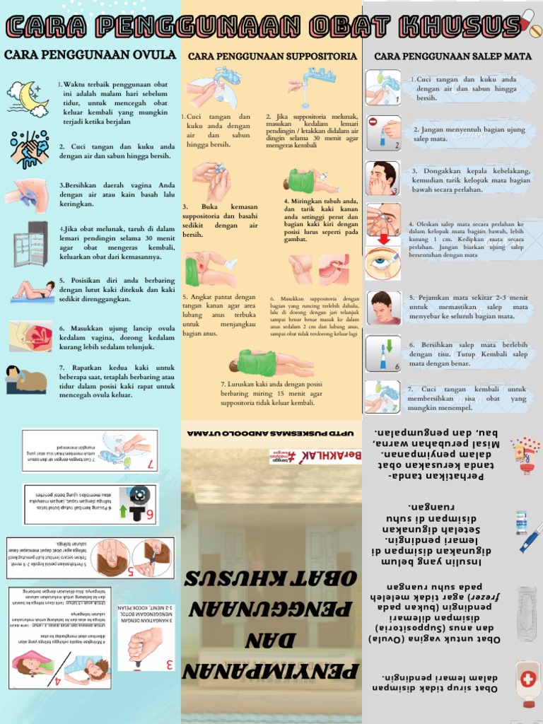 Brosur PENGGUNAAN OBAT | PDF