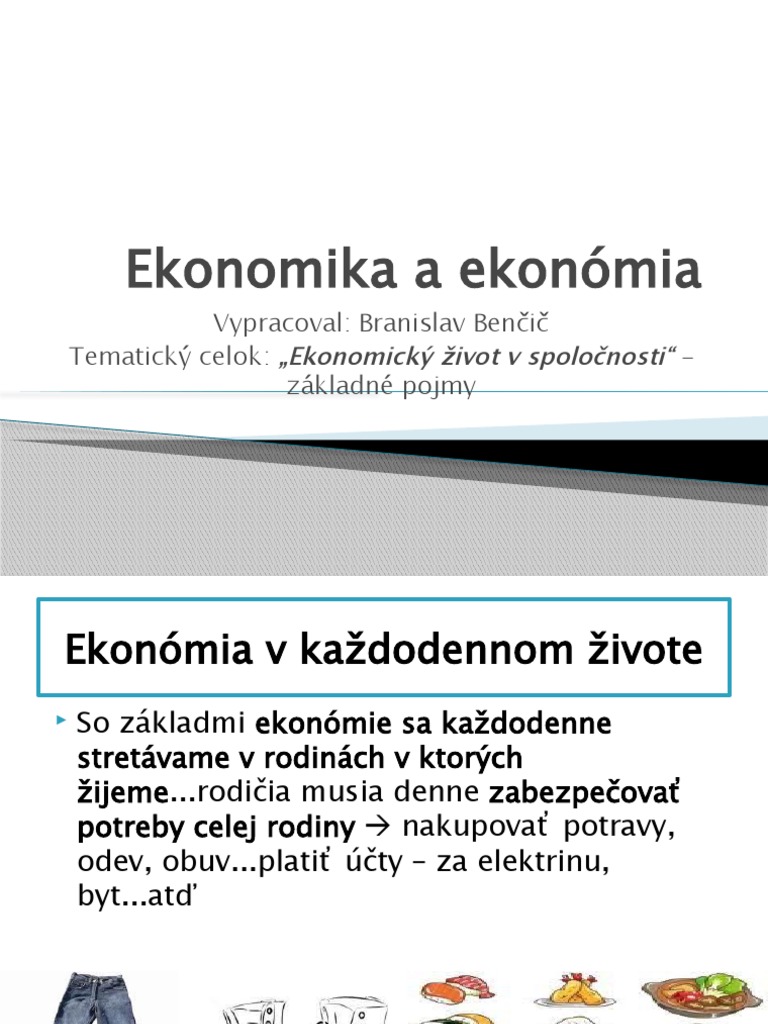 Ekonomia A Ekonomika | PDF