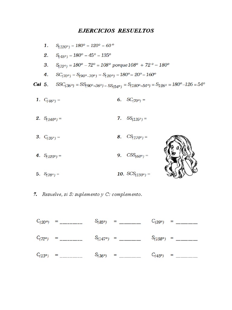 EJERCICIOS - Angulos 2 | PDF
