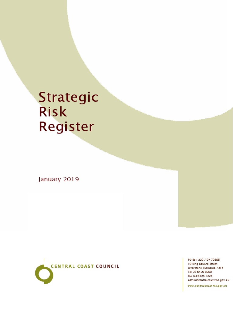 Strategic Risk Register PDF 1660418288 | PDF