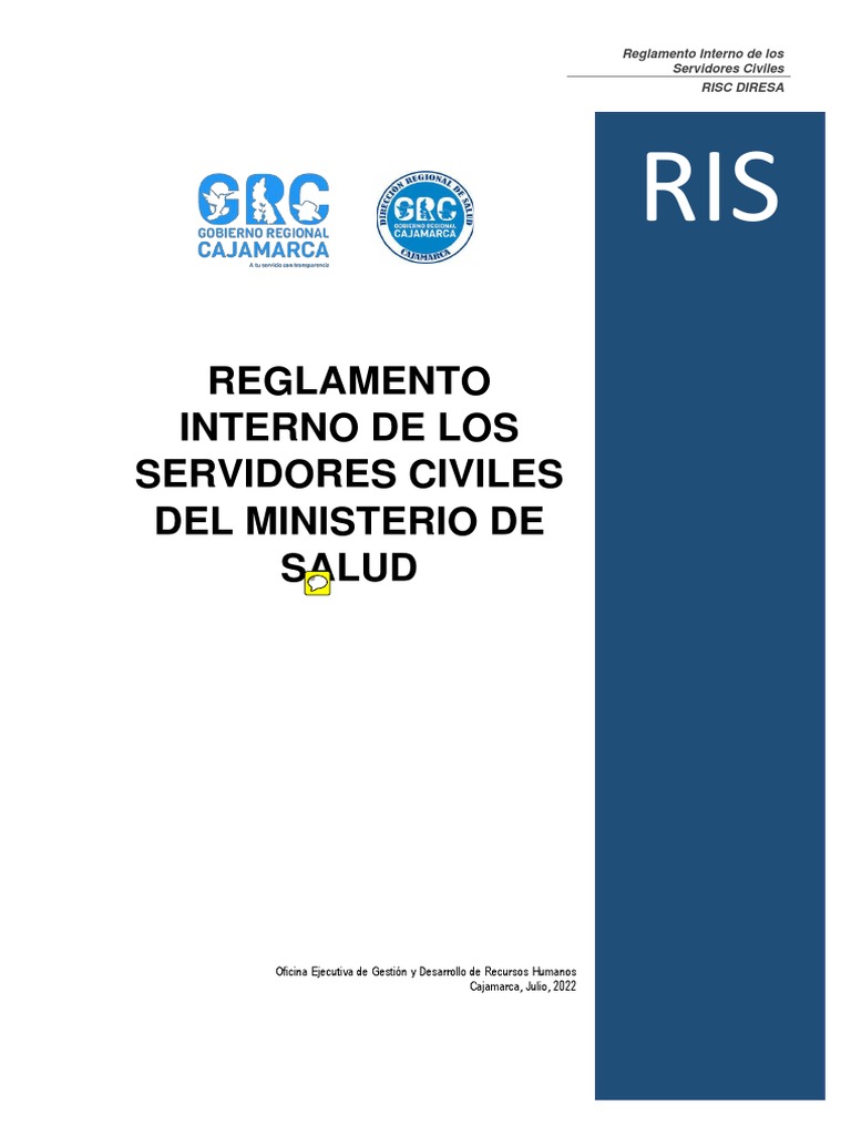 RIS DIRESA Cajamarca - 2022 | PDF