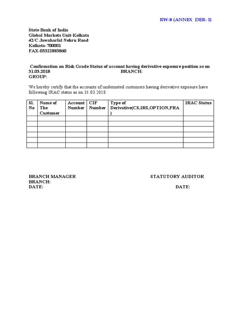 Certificates Forming Part of CRS March 2018 | PDF | Cheque | Audit
