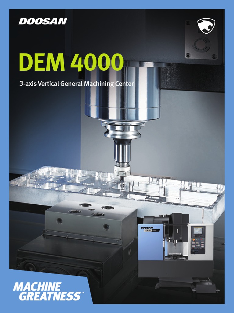 Eng - Dem 400 | PDF | Numerical Control | Manufactured Goods