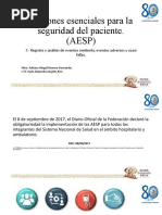 AESP CURSO 7 y 8 | PDF | Seguridad del paciente | Ciencias de la Salud