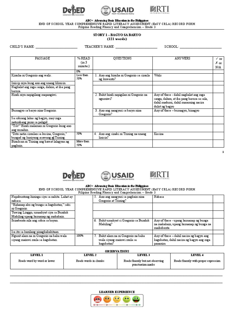 Filipino g3.Rf Practice | PDF