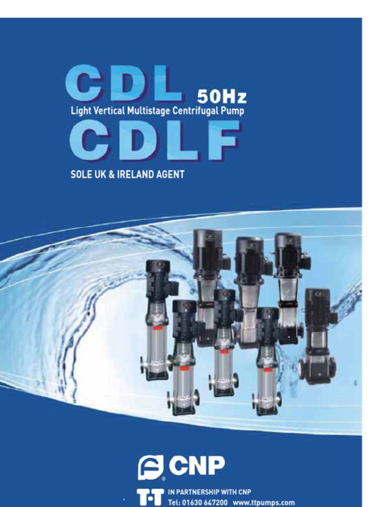 CNP Multistage Pumps Overview | PDF | Pump