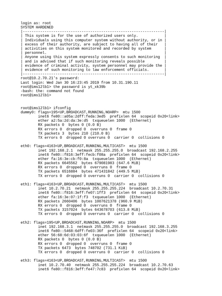 System Access and Monitoring | PDF | Ip Multimedia Subsystem | Session ...