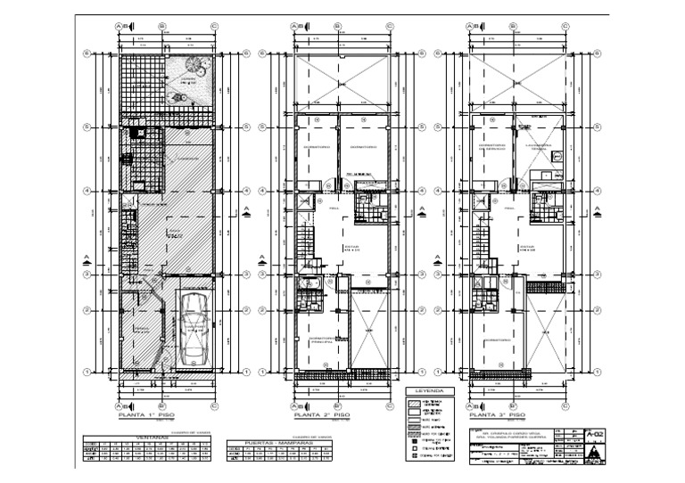 Diseño de Planos de Edificio Residencial | PDF