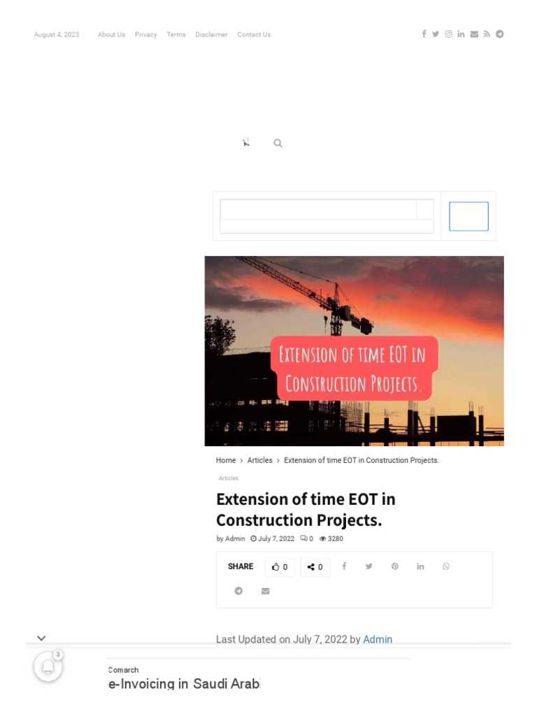 Extension of Time EOT in Construction Projects. - ConstructionPlacements | PDF | Http Cookie