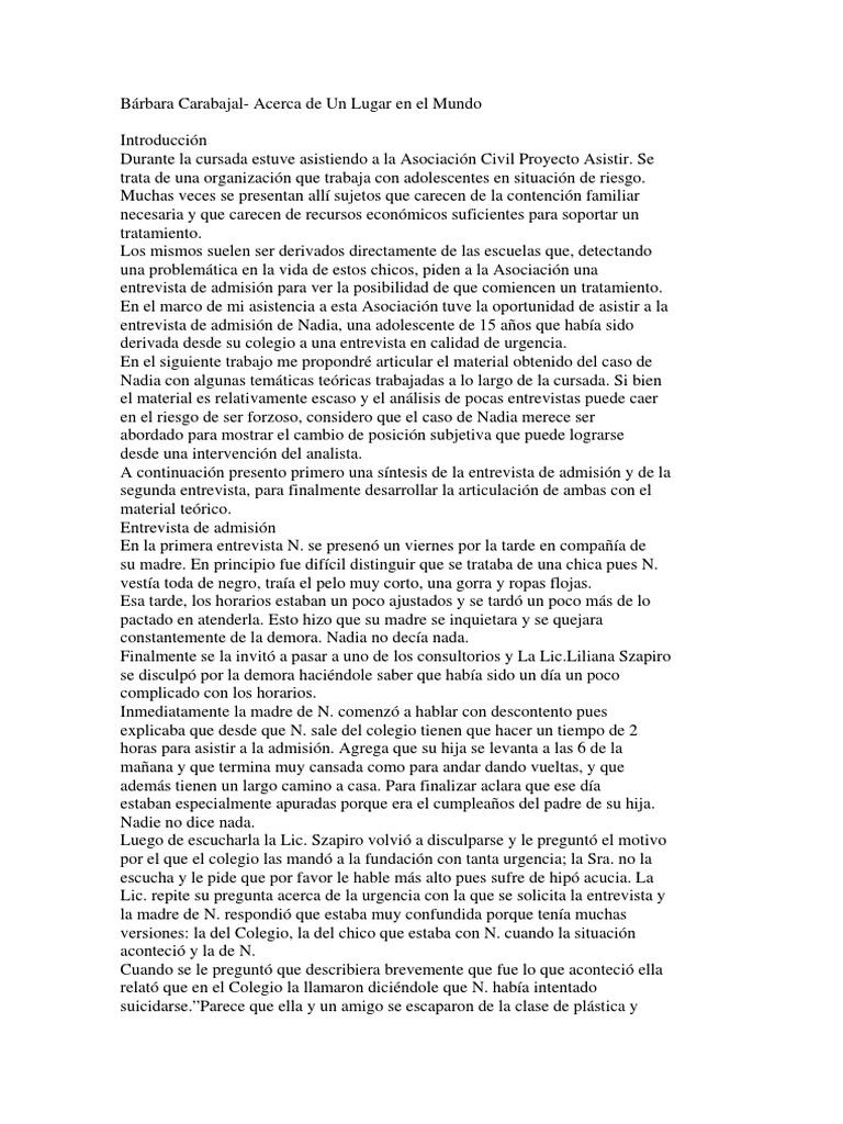 Monografia PDF Jacques Lacan Sicolog a