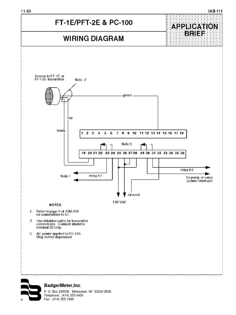 PFT 1e and PFT 4e Application Brief | PDF