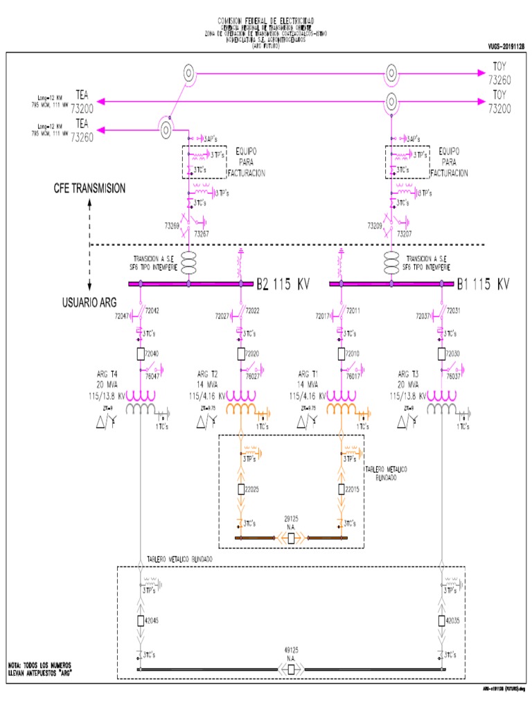 Diagrama Unifilar Pro Agros Cfe Pdf