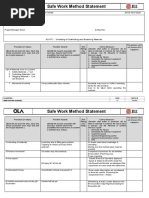Crane Lifting Plan and Method Statement | PDF | Crane (Machine) | Risk