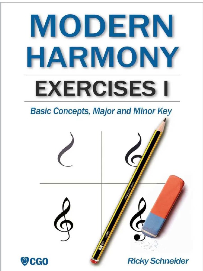 Modern Harmony Exercises | Download Free PDF | Minor Scale | Chord (Music)