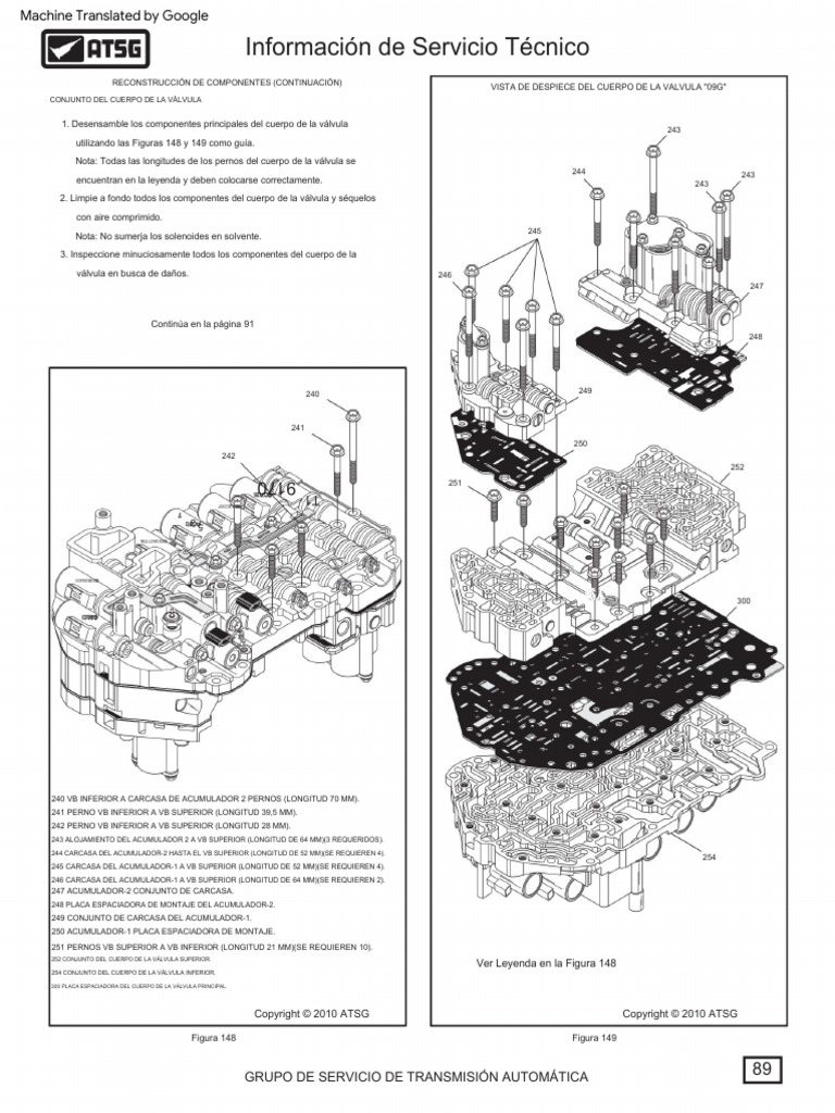 Audi-09G-09M-cuerpo de Valvulas en Español | PDF | Ingeniería mecánica ... Audi-09G-09M-cuerpo de Valvulas en Español | PDF | Ingeniería mecánica ...