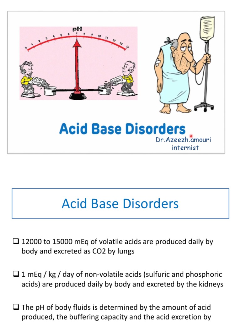 Acid Base | PDF | Metabolic Disorders | Intensive Care Medicine